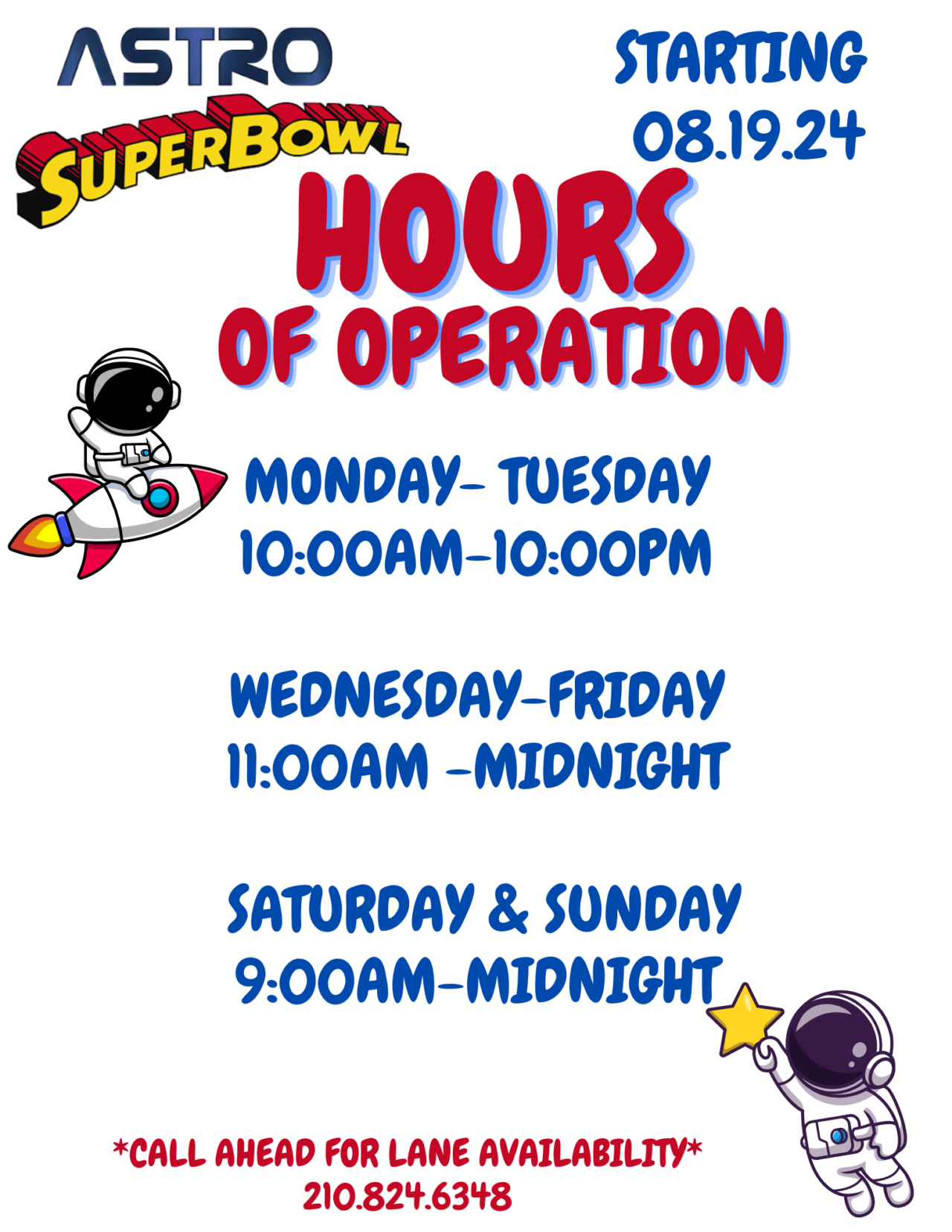 Astro Super Bowl | SAN ANTONIO’S PLACE TO BOWL