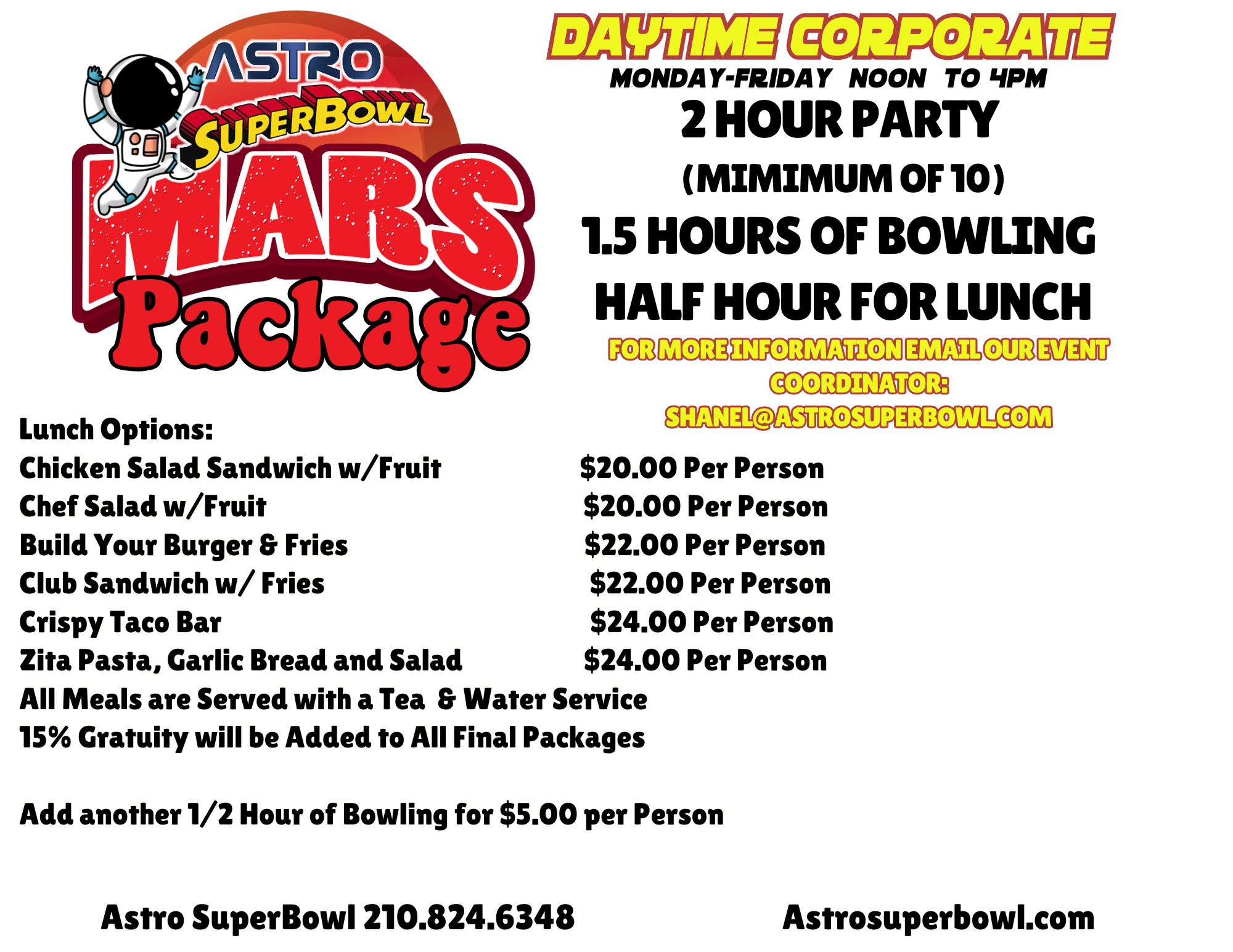 Parties | Astro Super Bowl